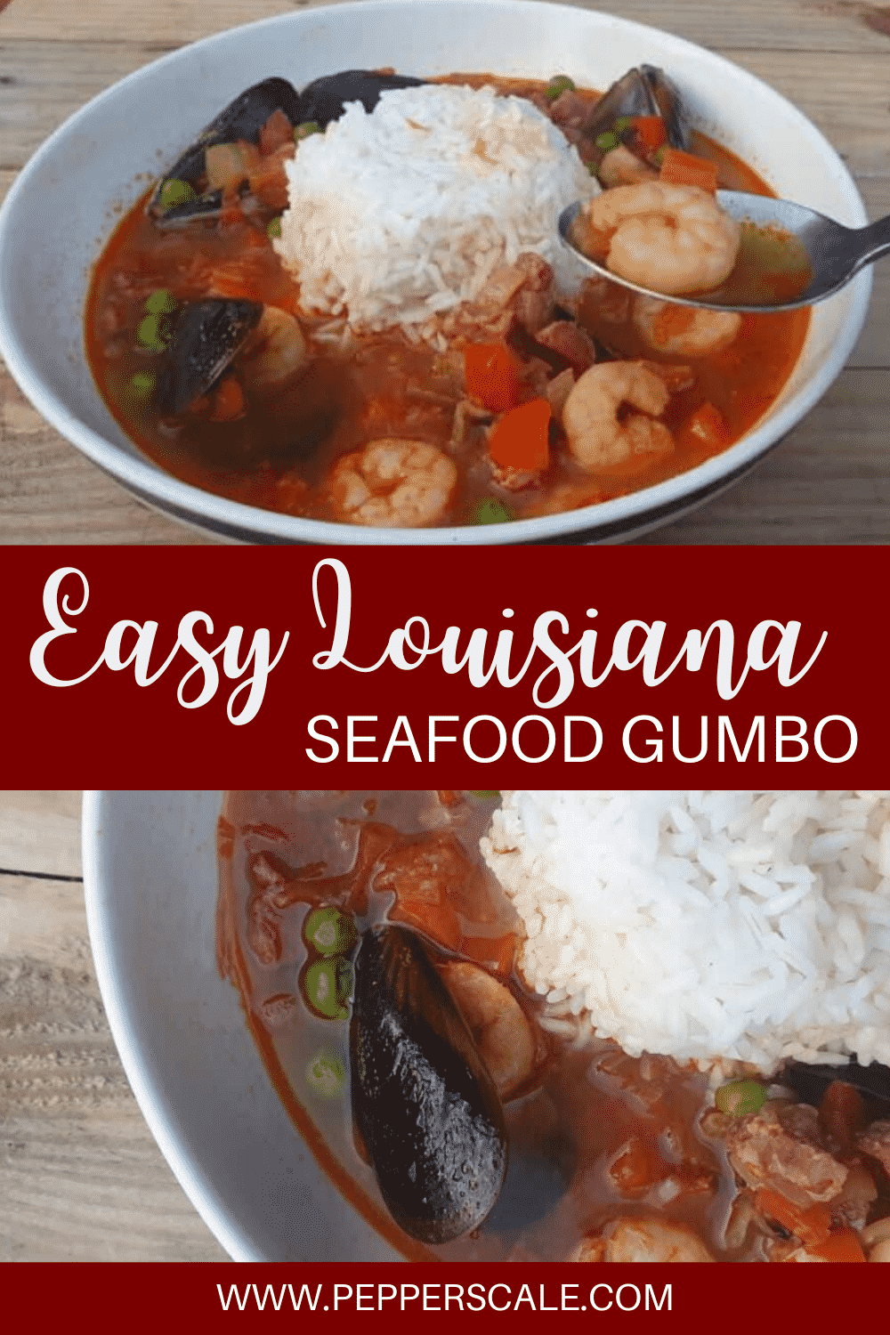 Easy Louisiana Seafood Gumbo - PepperScale